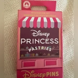 Disney | Accessories | Disney Princess Pastries Pin Set Unopened One ...